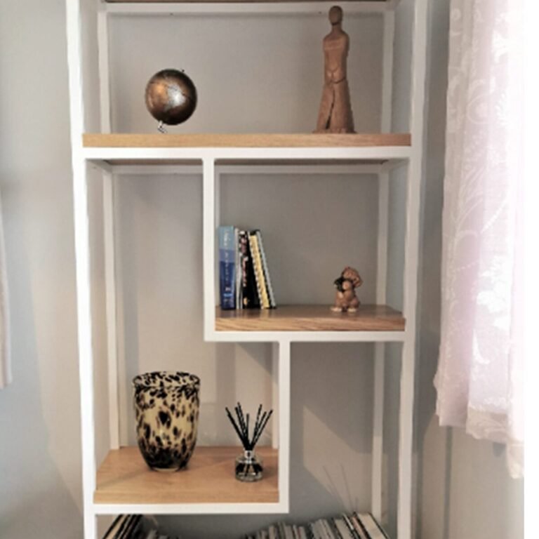Metal Shelving Unit - Custom Made Black Metal Shelves