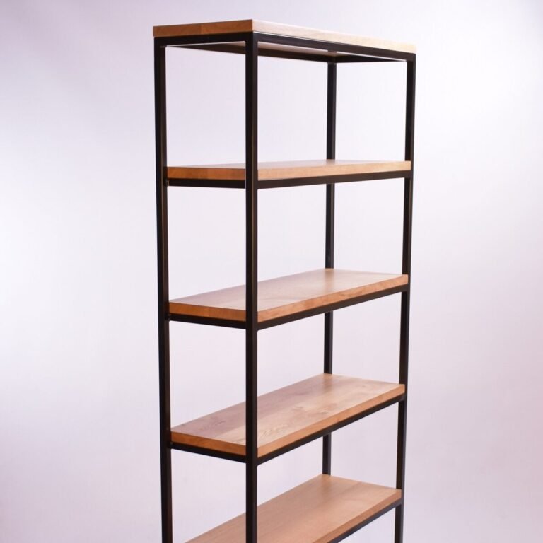 Metal Shelving Unit - Custom Made Black Metal Shelves