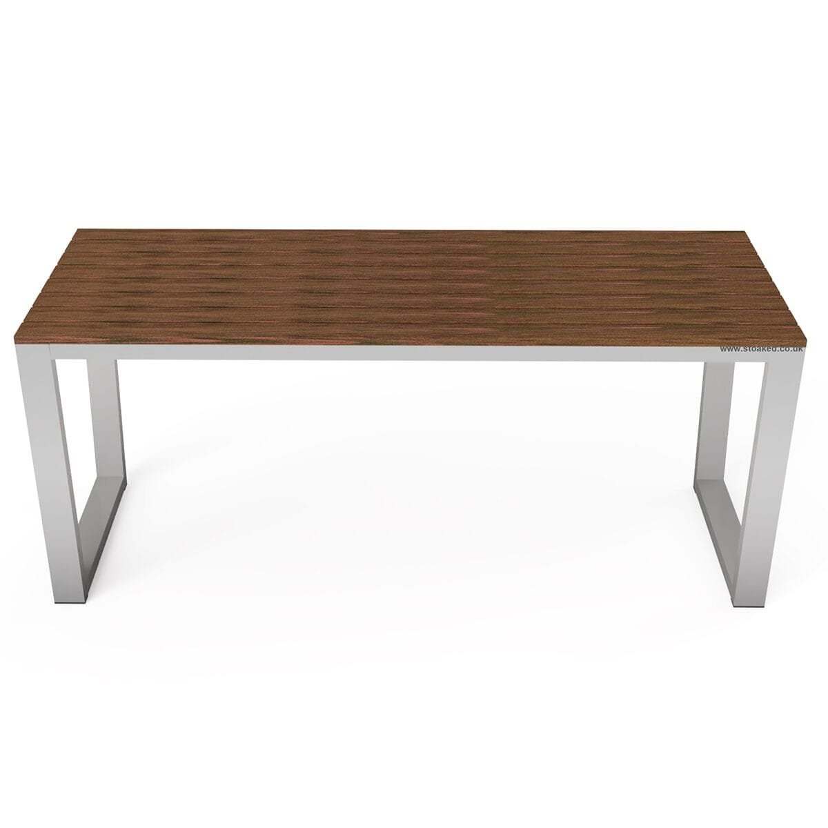 Trapezium Shaped Outdoor Dining Table - Stoaked