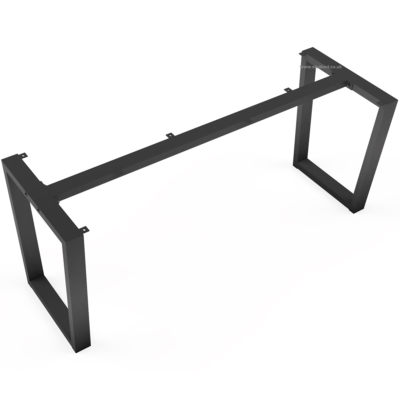 Aluminium Trapezium Shaped Outdoor Table Legs With Top Support Bar ...