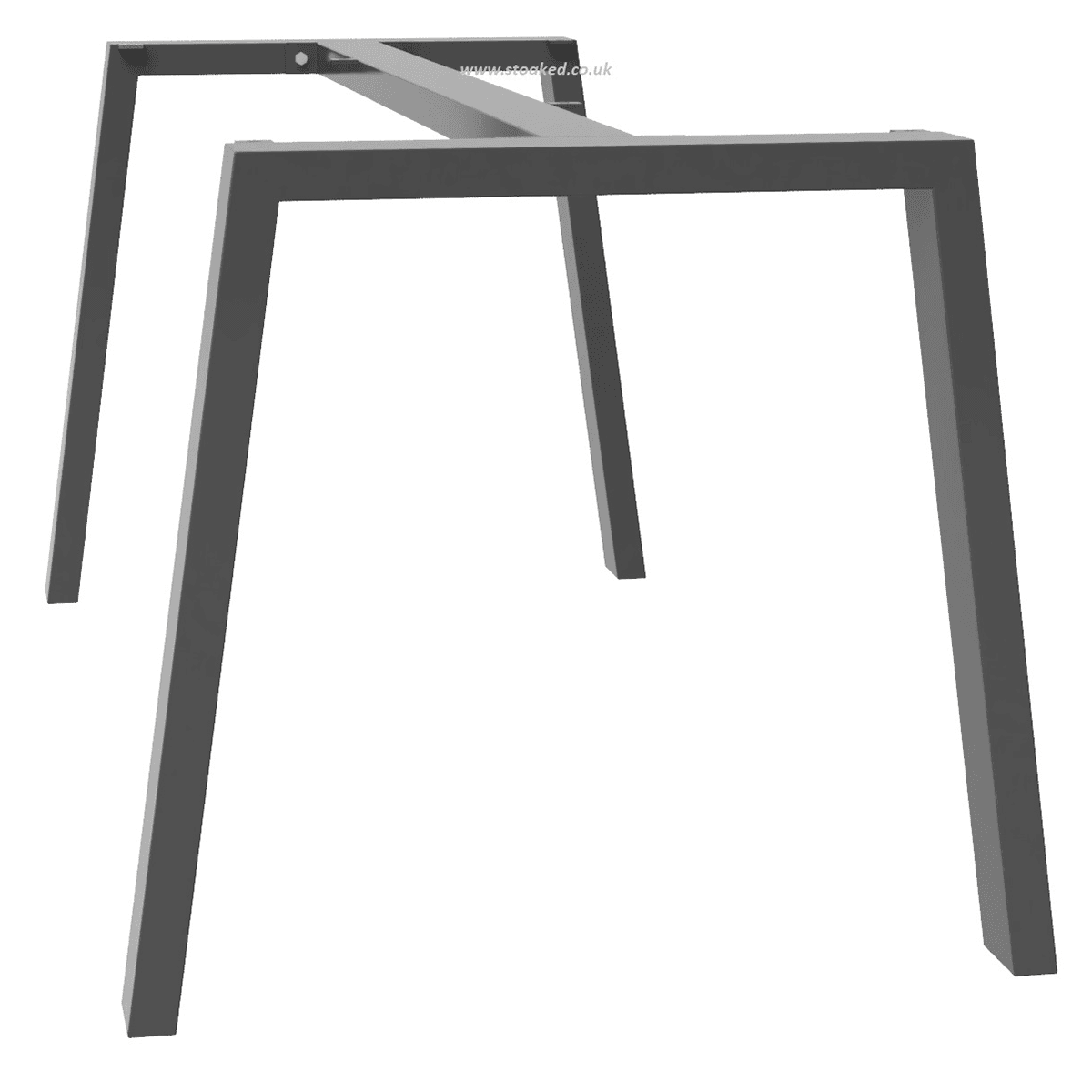 Compton Table Legs With Top Support Bar - Stoaked