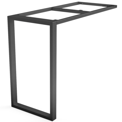 Rectangle Shaped Breakfast Bar Leg With Top Support Frame - Stoaked