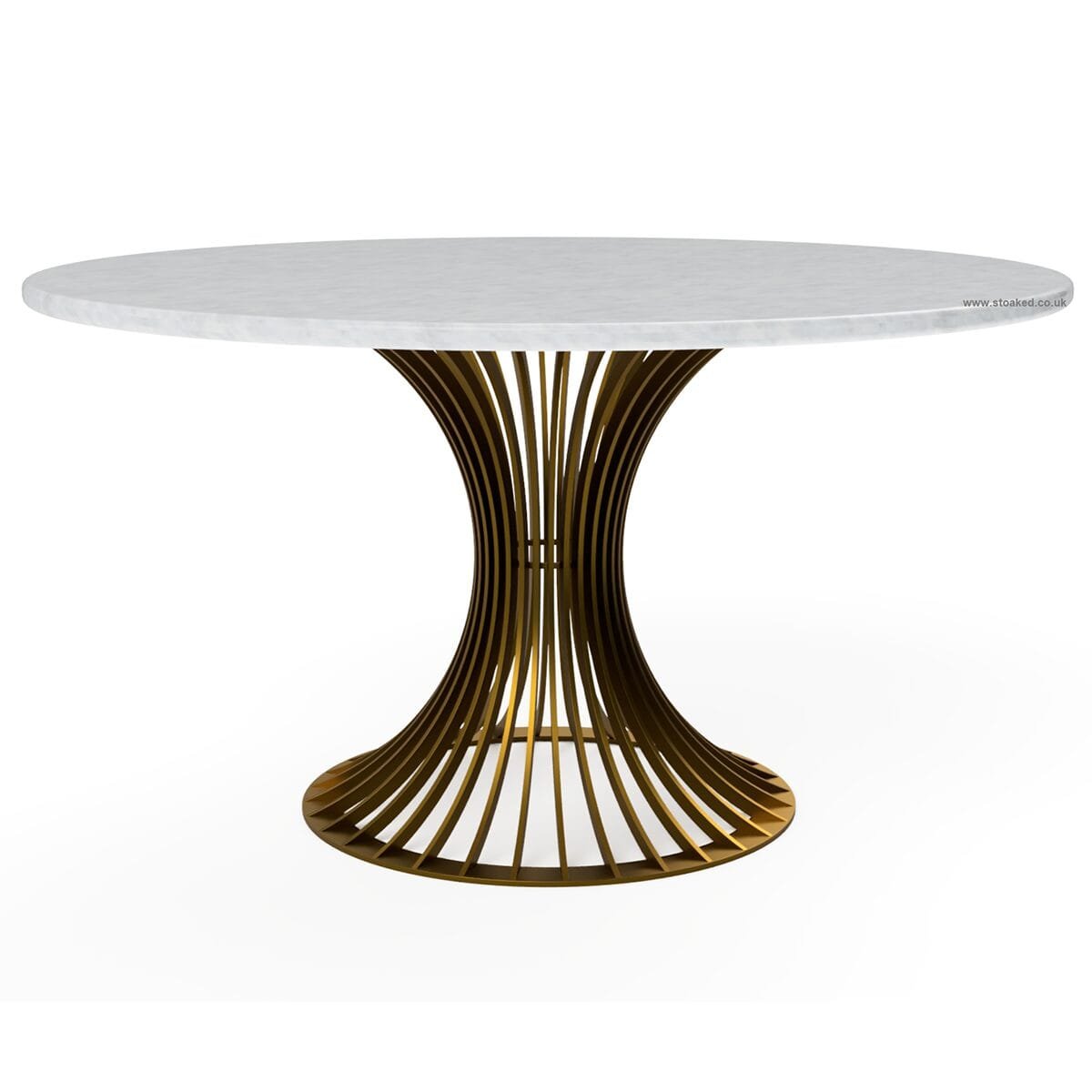 Saunton Curved Dining Table Base - Stoaked