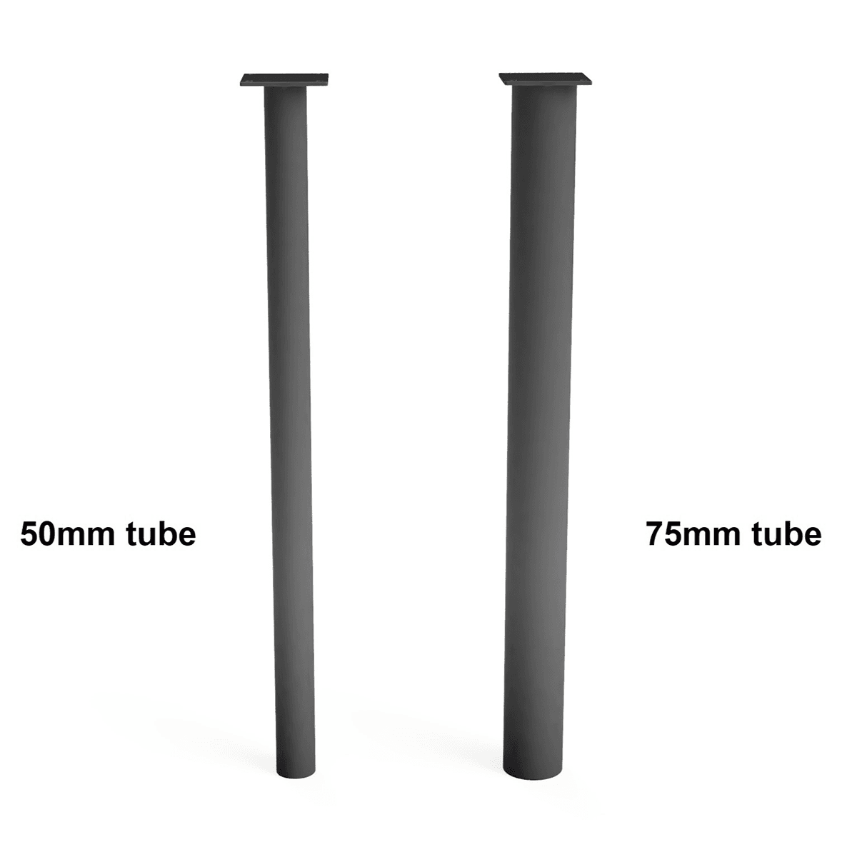 Set Of 4 Round Dining Table Or Desk Legs - Stoaked