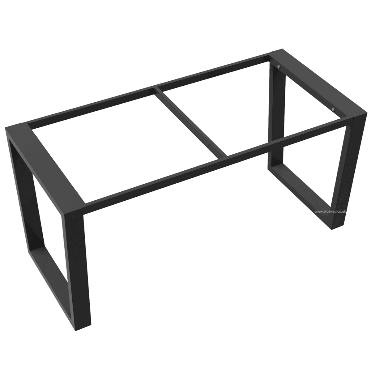 Trapezium Shaped Table Base For Stone Top - Stoaked