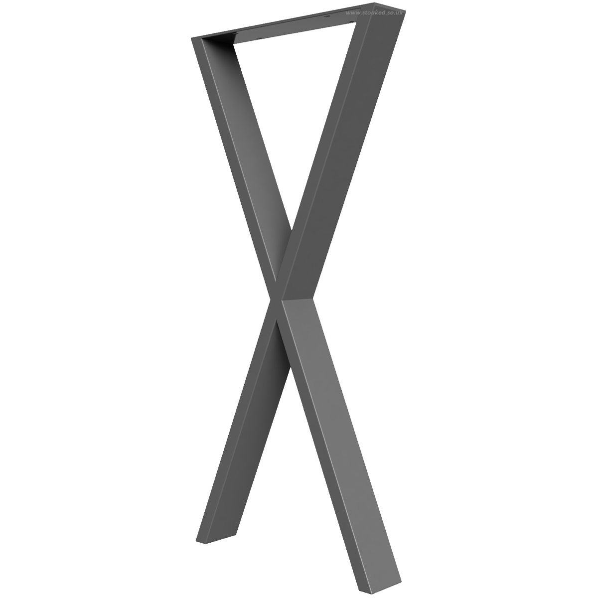 X Shaped Breakfast Bar Table Leg - Stoaked