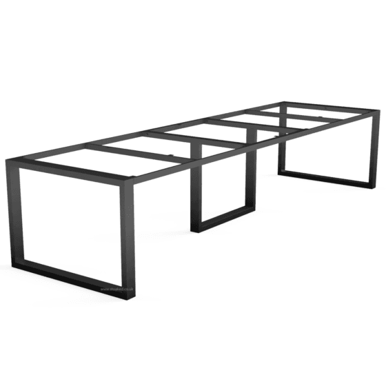 Bay table base for extra large table tops - Stoaked