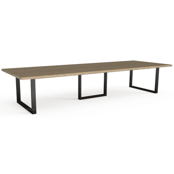 Bay table base for extra large table tops - Stoaked