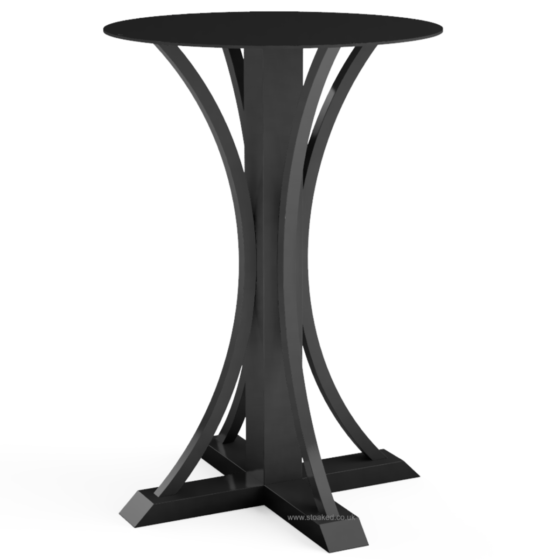 Hampton Breakfast Bar Table Base - Stoaked