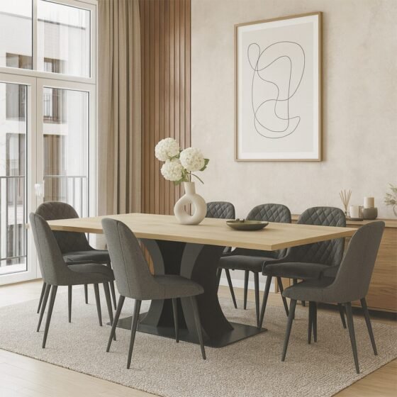 Oxford Dining Table Base - Stoaked